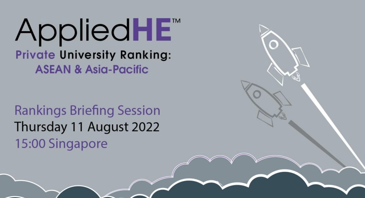 Private University Ranking: ASEAN - AppliedHE